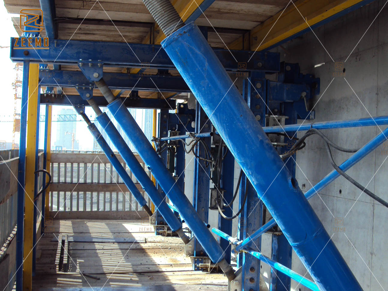 Zeemo Formwork Services Hydraulic Automatic Climbing Formwork from ...