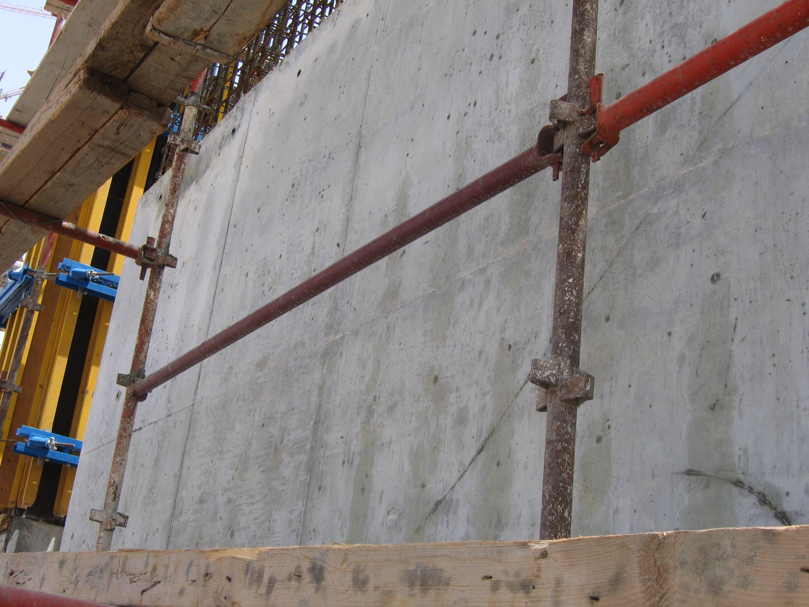 Timber Wall Formwork Brace with Concrete Plywood Column from China ...