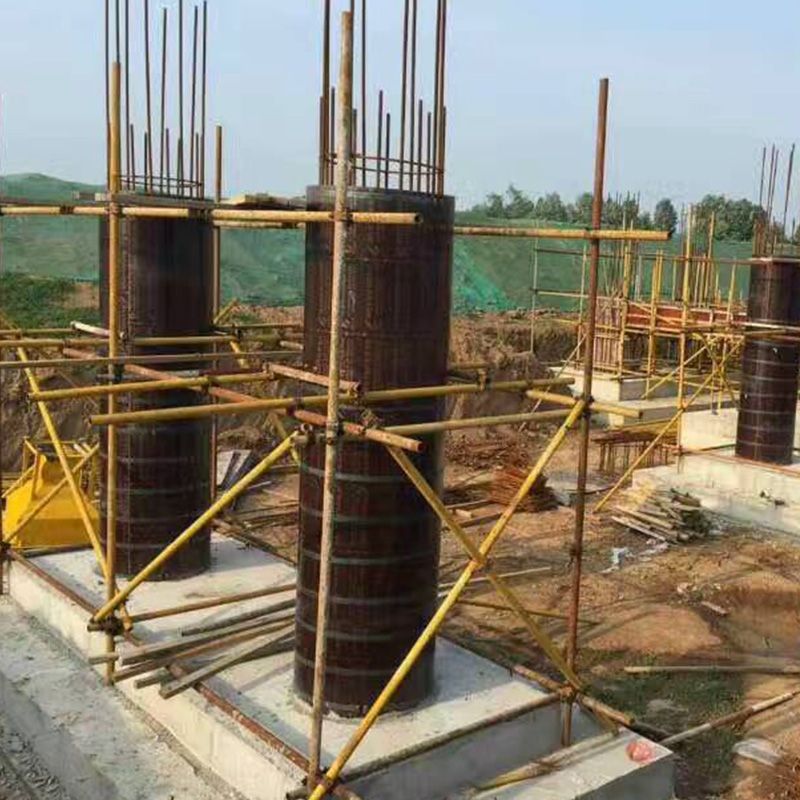 Easy Handling Circular Concrete Plywood Column Formwork from China ...