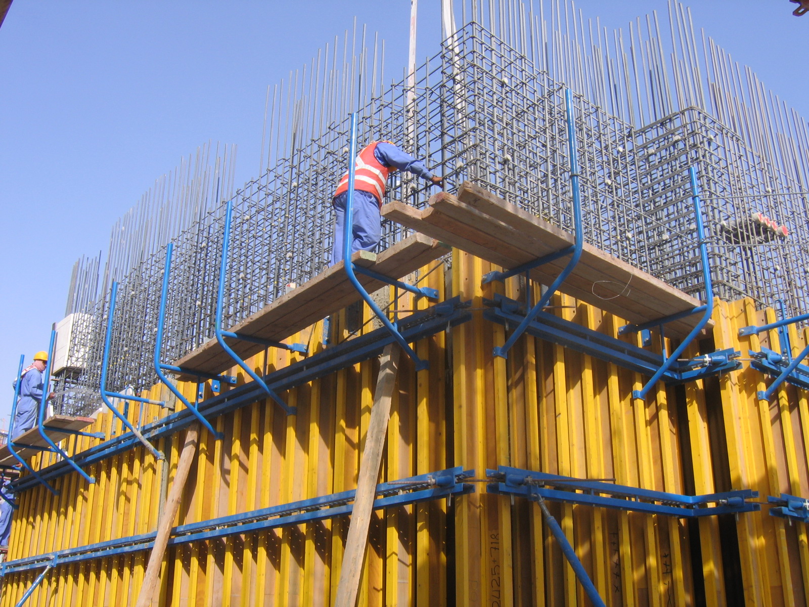 Timber Wall Formwork Brace with Concrete Plywood Column from China ...