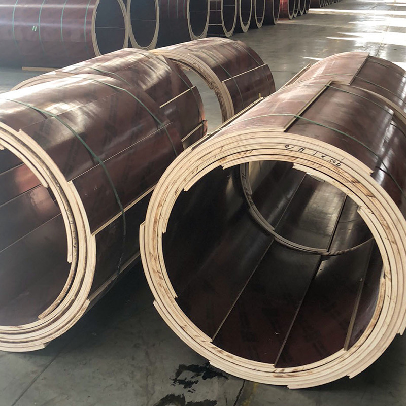 Easy Handling Circular Concrete Plywood Column Formwork from China ...